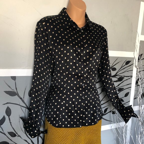 Robbie Bee | Tops | Silk Blouse | Poshmark